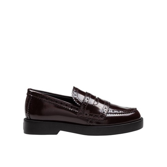 Agl | Shoes | Agl Leather Loafer In Mocha Color Nwt | Poshmark